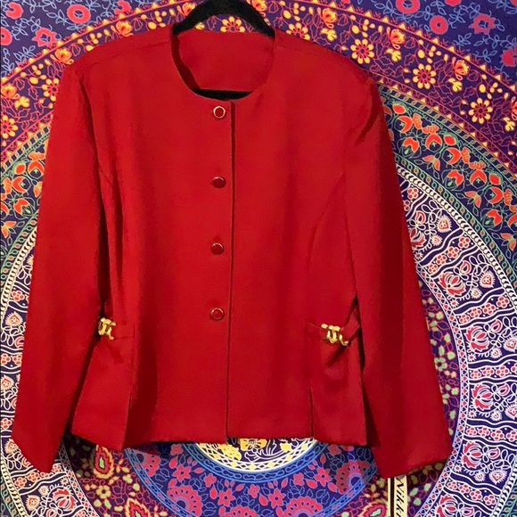 Nikki | Jackets & Coats | Nwt Nikki Red Suit | Poshmark
